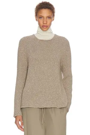 THE ROW Nitha Cashmere Pullover - Dune