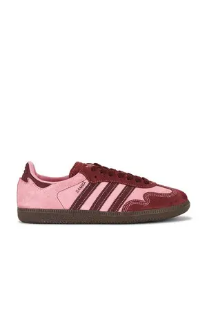 ADIDAS ORIGINALS Samba Og Sneaker - Pink Spark  Shadow Red  & Gum 5