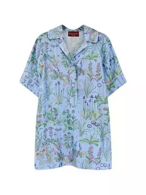 Gucci Floral Print Blouse