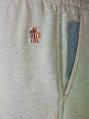 Moncler Chambray Panelled Pocket Track Pants