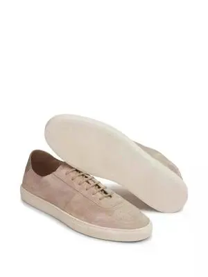 COMMON PROJECTS Suede Low Top Sneakers - Neutrals