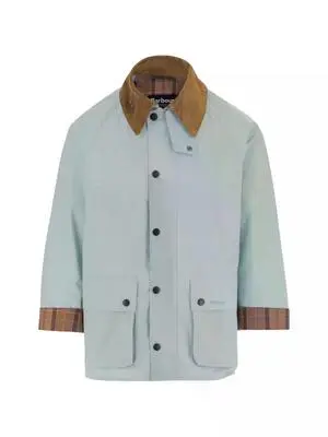 Barbour Corduroy Collar Check Trim Blazer