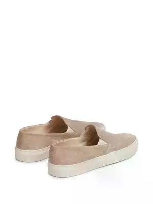 COMMON PROJECTS Suede Slip-on Sneakers - Neutrals