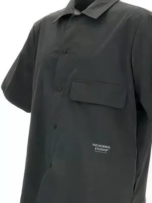 PAS NORMAL STUDIOS Chest-pocket Short-sleeve Shirt