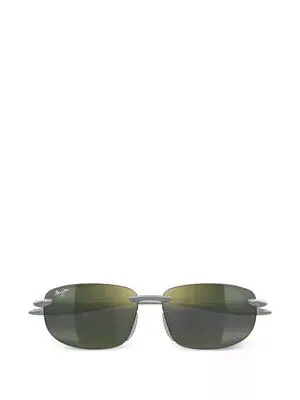 Maui Jim Hookipa Rimless Sunglasses - Silver