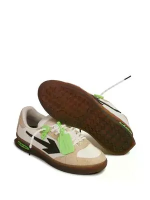 Off-White End Of Play Arrow Suede Sneakers - Neutrals