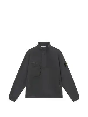 Stone Island Chest-pocket Half-zip Sweatshirt