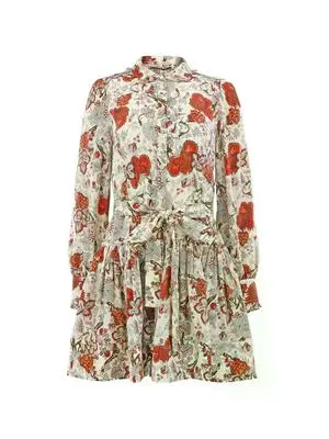 Ulla Johnson Simona Floral Mini Dress