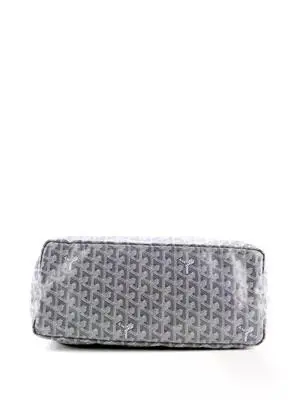 Goyard Saint Louis Coated Canvas Pm Tote Bag - Grey
