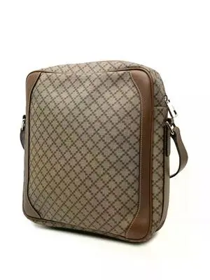 Gucci Diamante Coated Canvas Zip Crossbody Bag