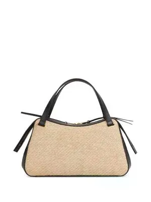 JIL SANDER Zip-closure Tote Bag - Neutrals