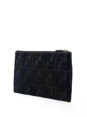 Fendi 2010-2026 Zucca Canvas Clutch Bag