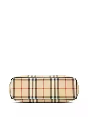 Burberry House Check Coated Canvas Tote Bag