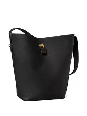 Tory Burch Slim Lock Bucket Bag - Black