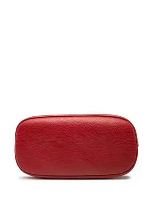 Gucci 2000-2015 Mini Leather Gg Charm Dome Satchel - Red