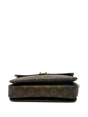 LOUIS VUITTON 2020 Monogram Pochette Metis Satchel - Brown
