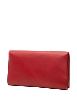 Saint Laurent 2014 Large Leather Belle De Jour Clutch Bag