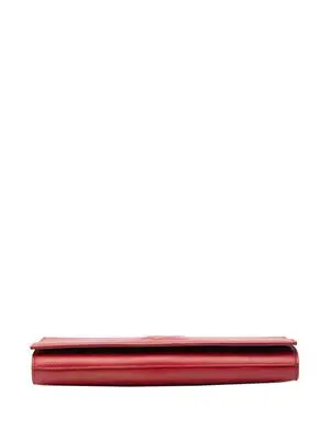 Saint Laurent 2014 Large Leather Belle De Jour Clutch Bag