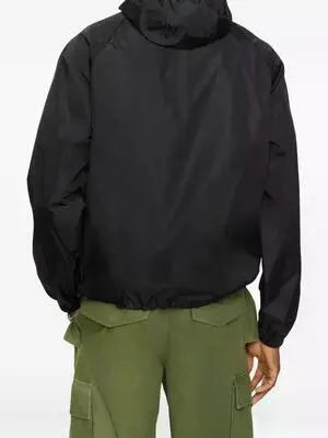 Burberry Hooded Jacket With Contrasting Trim