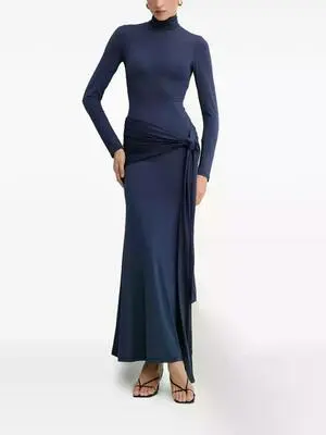 Bardot Alix Tie-front Maxi Dress