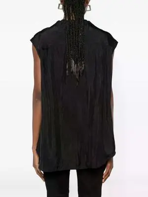 Plan C Ruffled Blouse