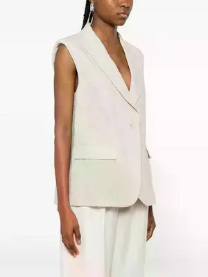 TWINSET Flap-pocket Single-breasted Gilet