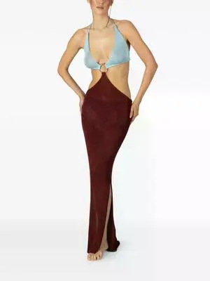 PARAMIDONNA Ring Halter Dress