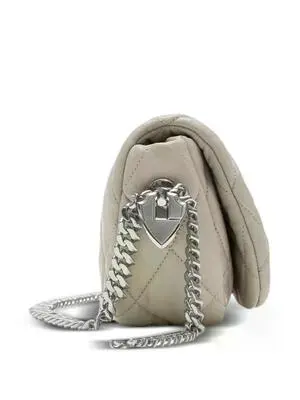 Burberry Shield Chain-link Shoulder Bag - Neutrals
