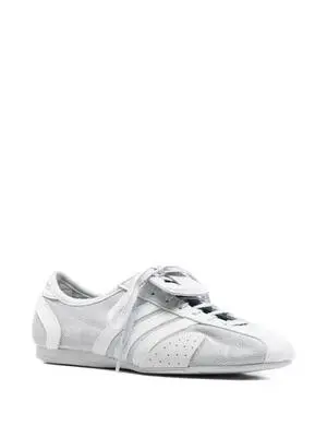 Adidas By Stella McCartney Metallic Lace-up Sneakers - Grey