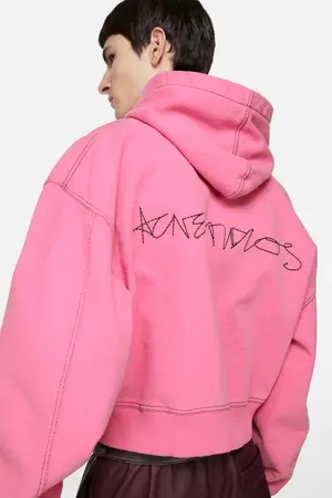 Acne Studios Hooded Zip-up Sweater
