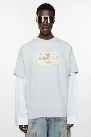Acne Studios Layered Print T-shirt