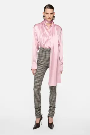Acne Studios Layered Satin Blouse