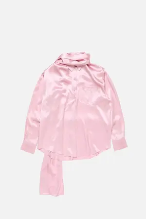 Acne Studios Layered Satin Blouse