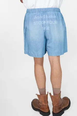 Acne Studios Shorts Logo Stamp