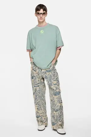 Acne Studios Logo T-shirt - Mint Green