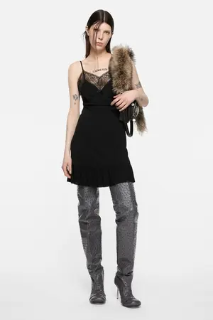 Acne Studios Slip Dress - Black