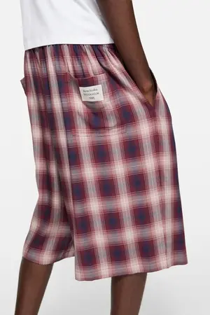 Acne Studios Check Shorts