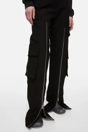 Acne Studios Layered Satin Trousers