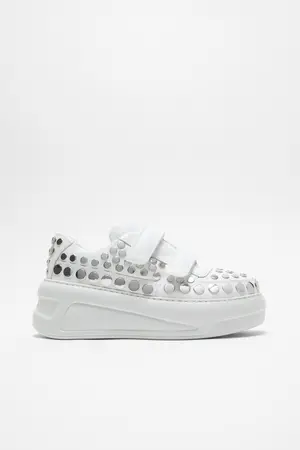 Acne Studios Velcro Strap Platform Sneakers