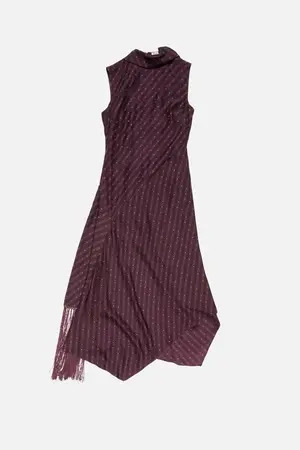 Acne Studios Silk Tunic Dress
