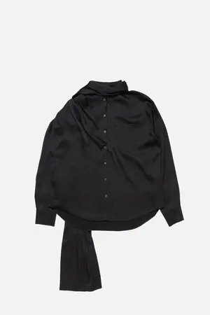 Acne Studios Layered Satin Blouse