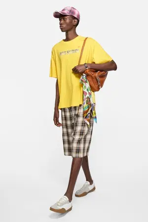 Acne Studios Logo T-shirt - Bright Yellow