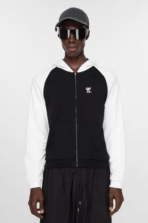 Acne Studios Bicolour Zip-up Hoodie