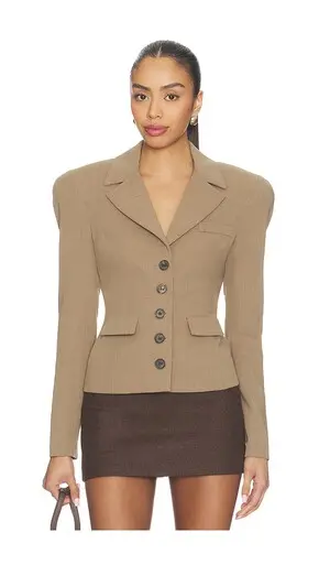 Magda Butrym Tailored Blazer - Beige