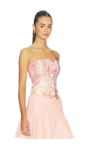 Alice + Olivia Strapless Vest
