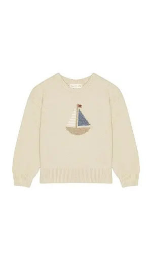 RYLEE + CRU Mountain Sweater - Sailboat