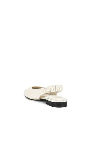 Rag & Bone Mercer Slingback Flat In White