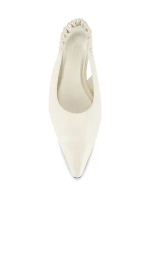Rag & Bone Mercer Slingback Flat In White
