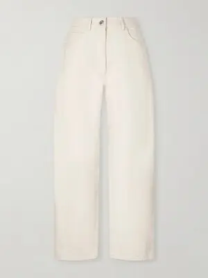 Another Tomorrow High-rise Organic Barrel-leg Jeans