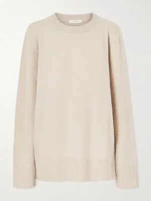 THE ROW Sibem Wool And Cashmere-blend Sweater - Neutrals